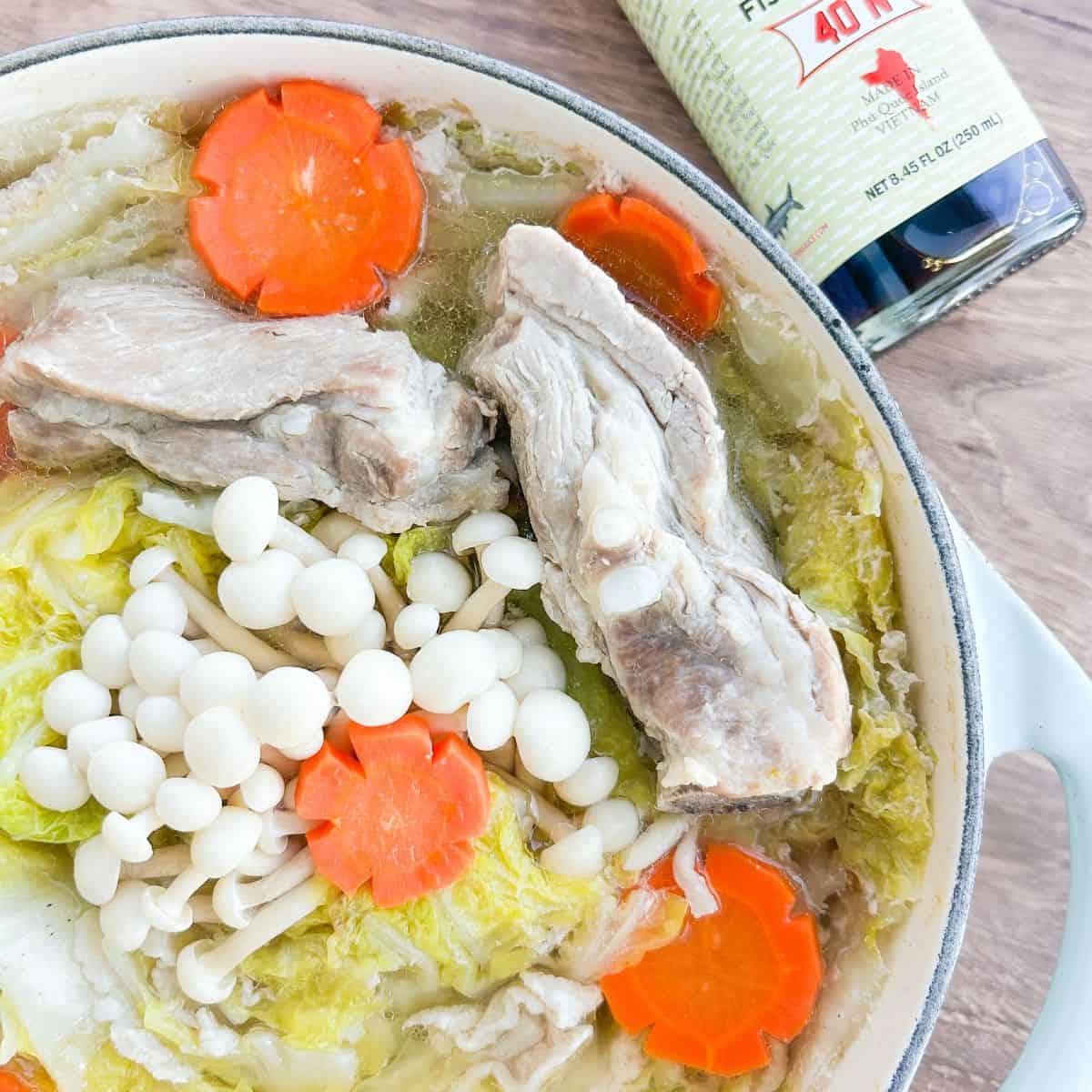 Vietnamese Mille-Feuille Nabe - Trang's Kitchen Table