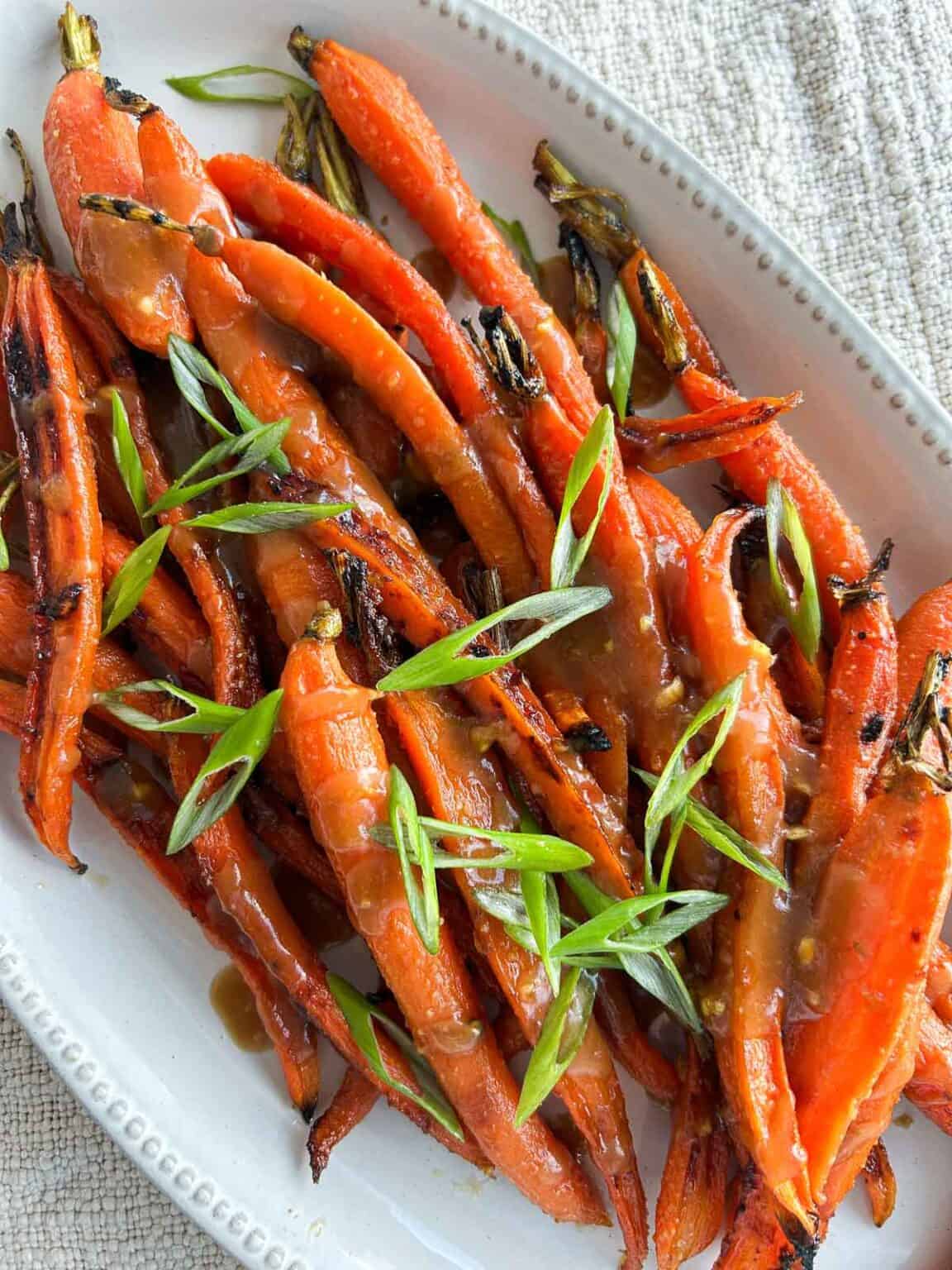Miso Glazed Carrots - Trang's Kitchen Table