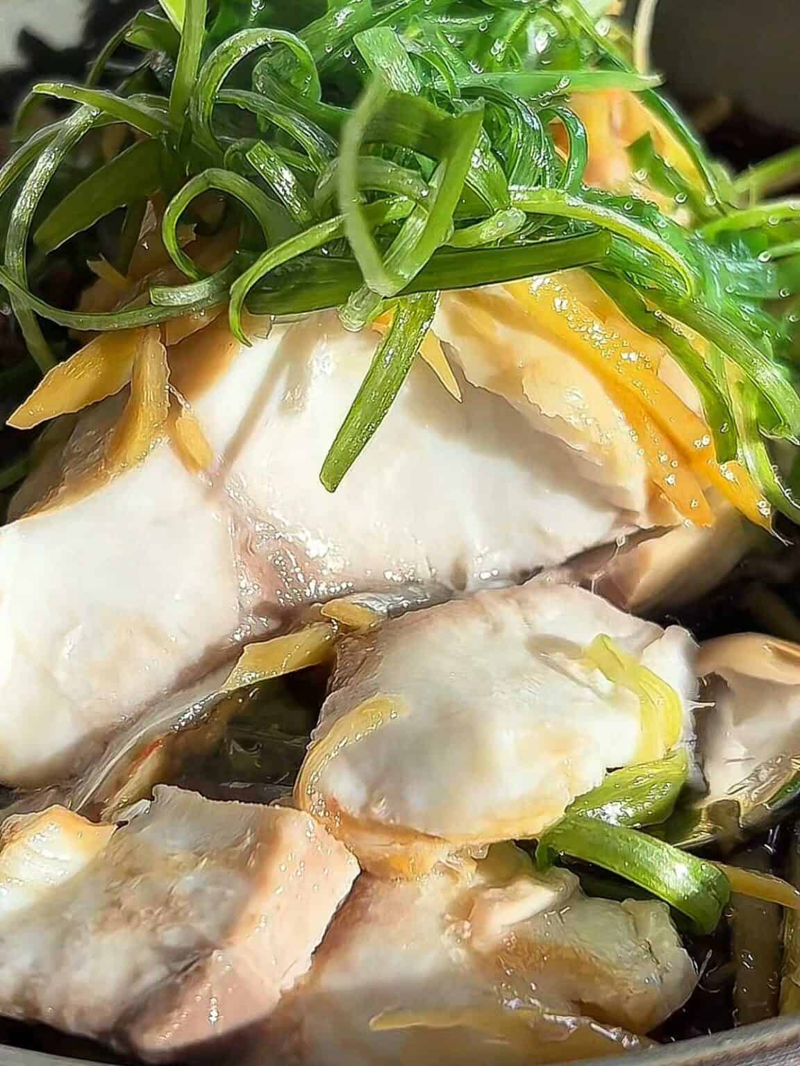 Ginger Scallion Steamed Fish (Cantonese Steamed Fish) - Trang's Kitchen ...
