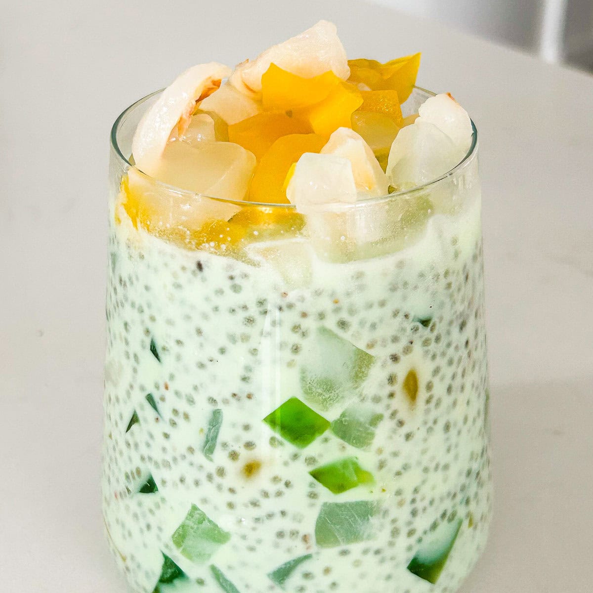 Tropical Fruit Cocktail Chia Pudding (Che Thai Chia Pudding) - Trang's ...