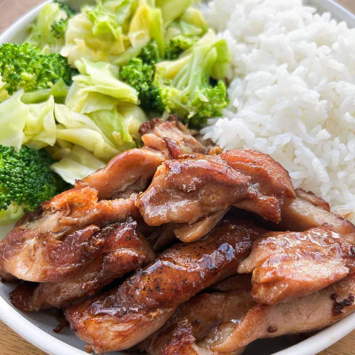 Mall Chicken Teriyaki (Copycat Sarku Japan) - Trang's Kitchen Table